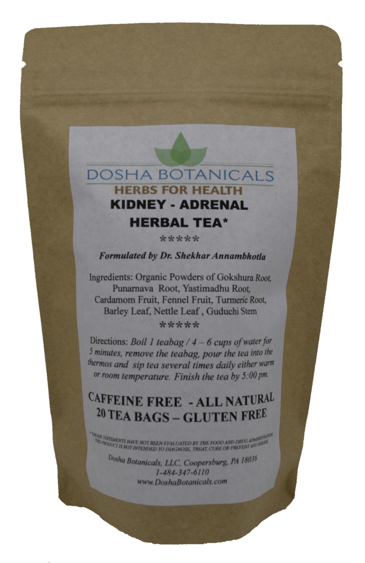 Kidney – Adrenal Support Tea - Ojas Ayurveda Wellness Center